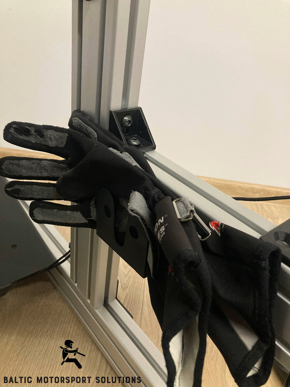 Sim Racing Cockpit Gloves Holder – Baltic motorsport solutions